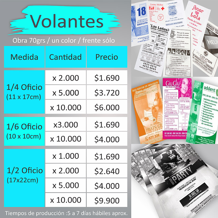 Volantes archivos - Mega Imprenta
